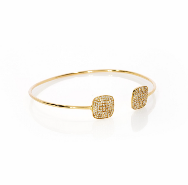 Gemini Bangle - Square